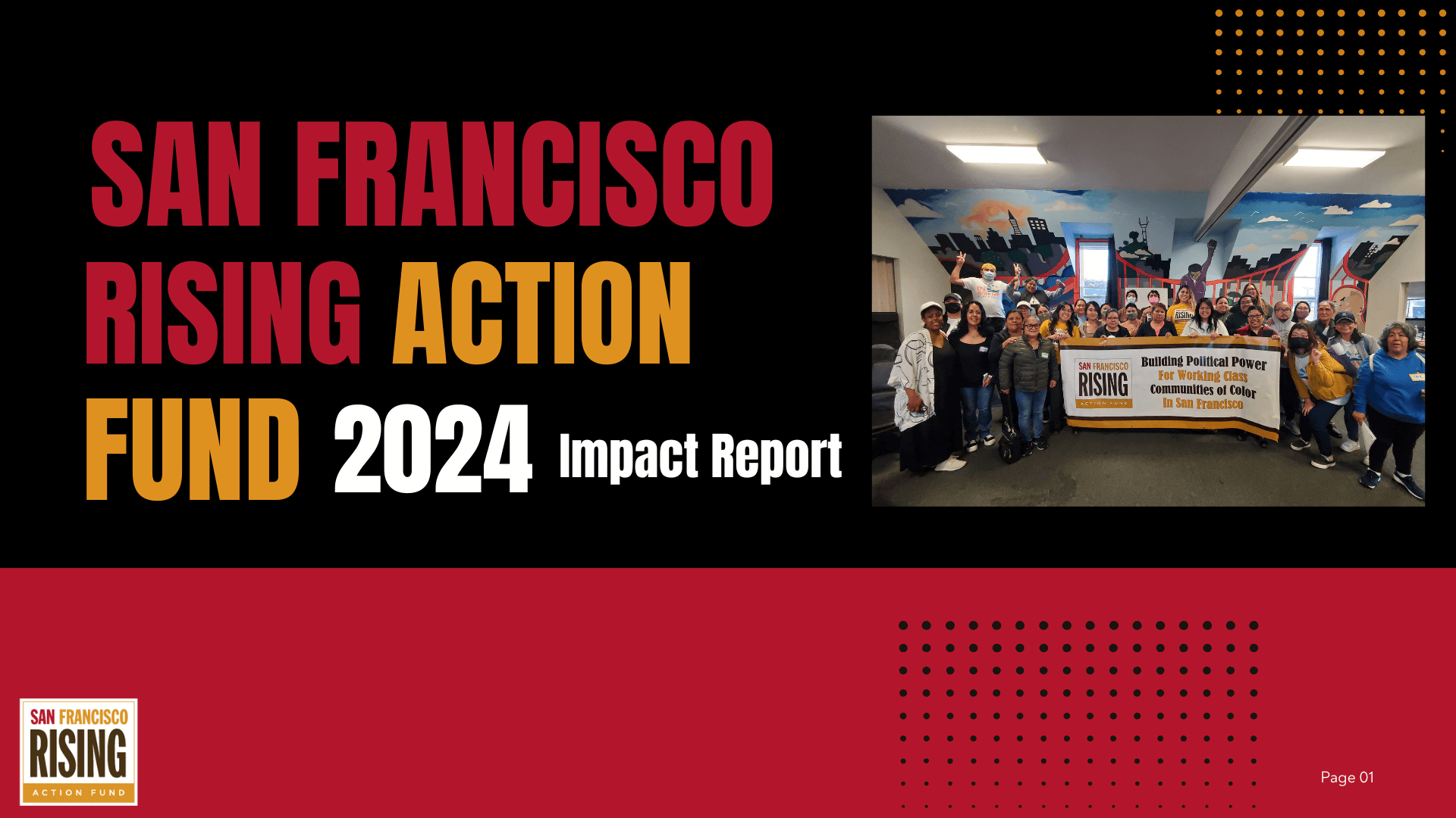 Our 2024 Impact Report - SF Rising Action